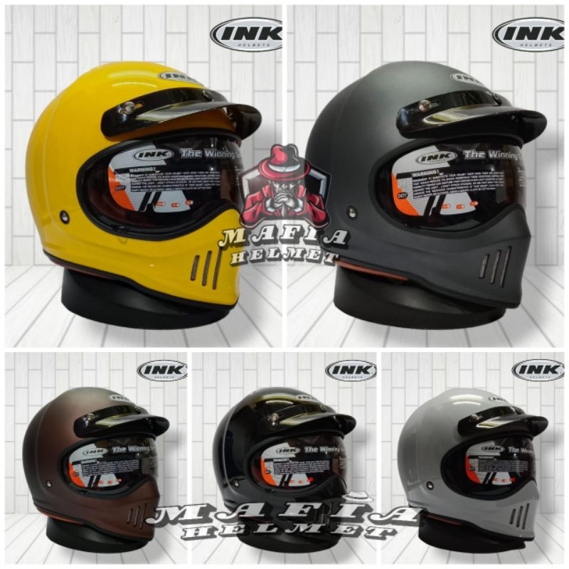 Jual HELM INK TROOPER SOLID - ADA DALAM PILIHAN (VARIAN) SINGLE VISOR ...