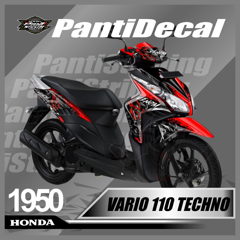 Jual Sticker Decal Motor Vario 110 Techno Fullbody Custom NEW ...
