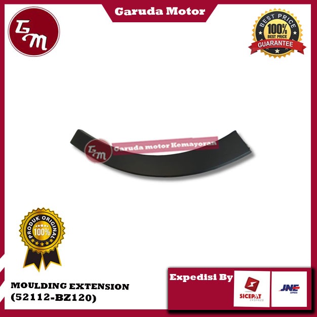 Jual TOYOTA MOULDING EXTENSION BUMPER DEPAN KANAN RUSH 52112-BZ120 ...