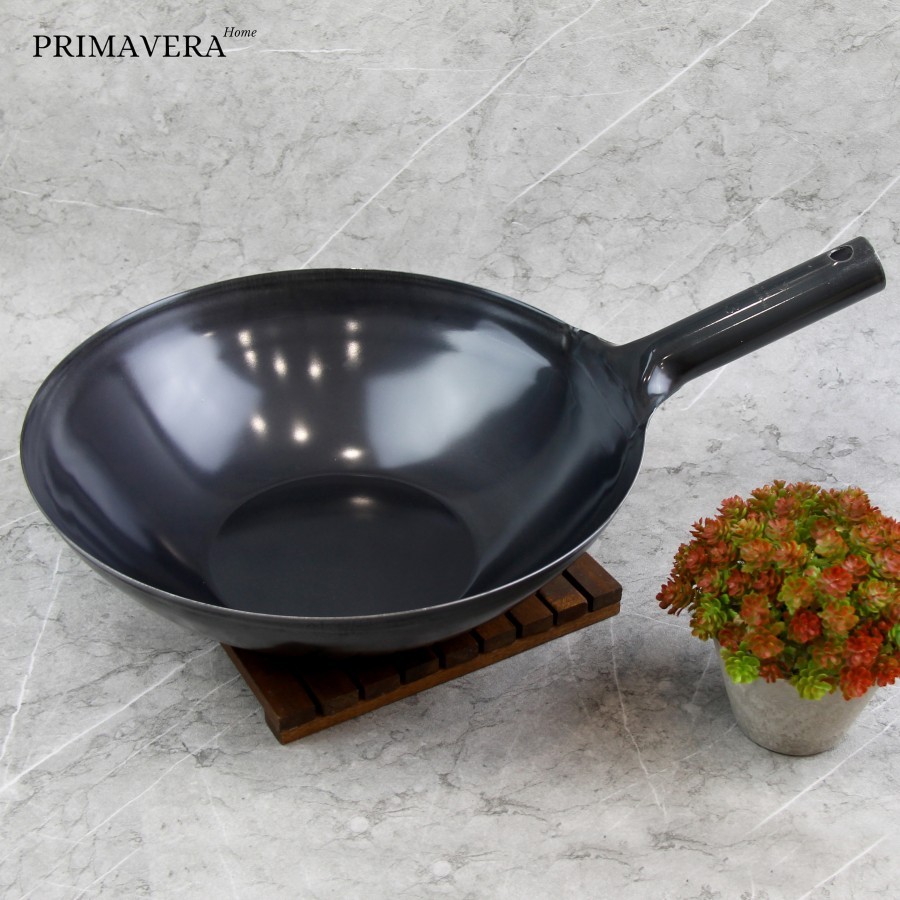 Jual Pearl Life Iron Wok Flat Bottom Panci Induction Safe Made in Japan ...