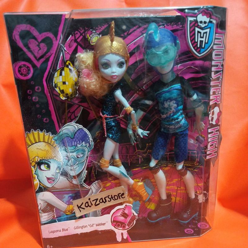 Jual Barbie Mattel Monster High Moanica Clawdeen Wolf Frankiestein Abey ...