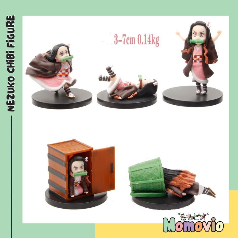 Jual Demon Slayer Nezuko Kamado Chibi Action Figure | Shopee Indonesia