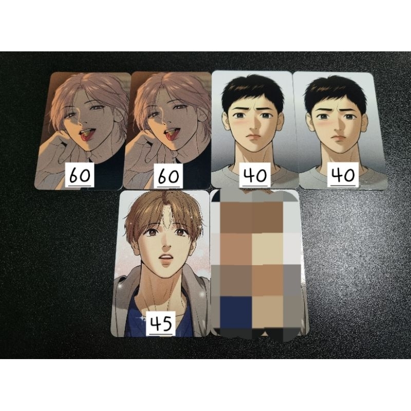 Jual Photocard PC Jinx (Lezhin) RPC Pack - Kim Dan, Heesung, Potato ...
