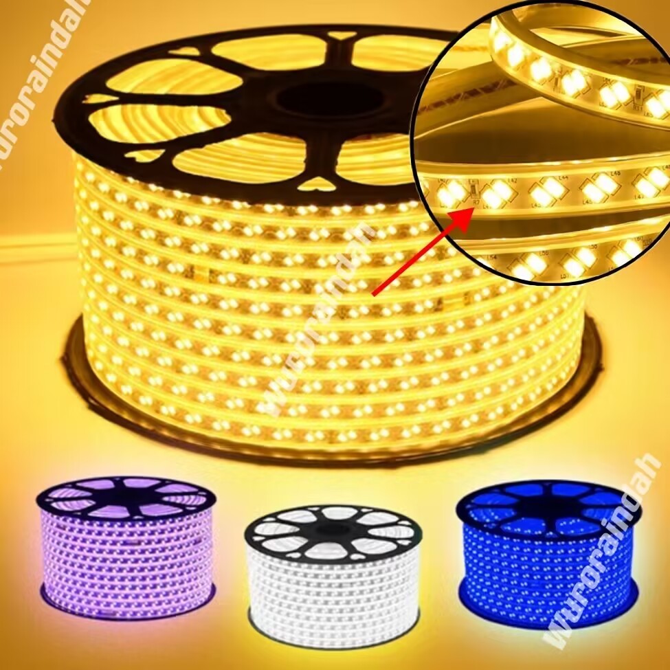 Jual LAMPU LED STRIP SELANG 5730 SMD AC 220V METERAN (1M-100M) OUTDOOR AND INDOOR LAMPU PLAFON ...