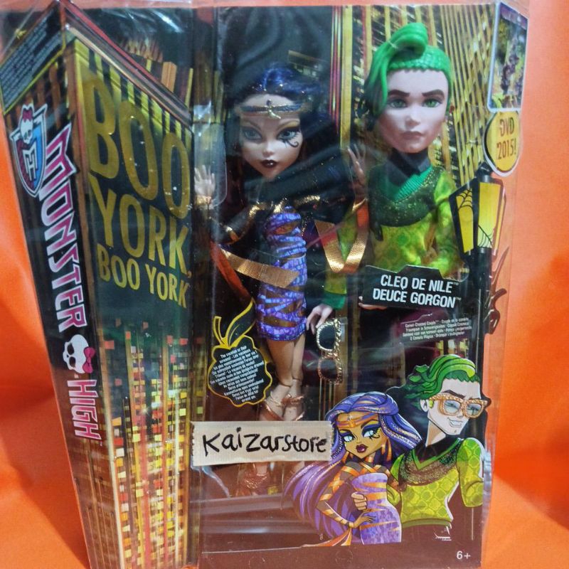 Jual Barbie Mattel Monster High Moanica Clawdeen Wolf Frankiestein Abey ...
