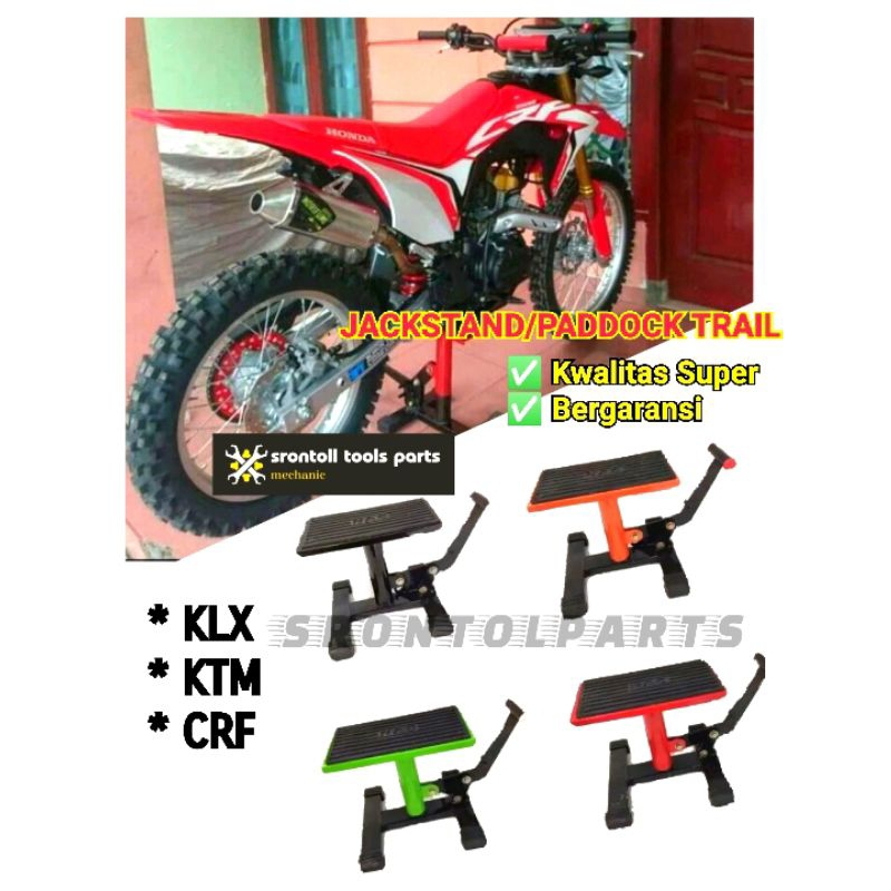 Jual Jack stand trail standart paddock pedok motor trail cross ktm klx ...
