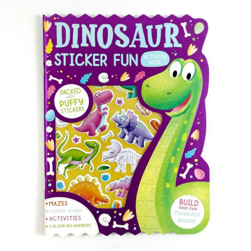 Jual Igloo Books Dinosaur Sticker Fun Activity Book | Shopee Indonesia