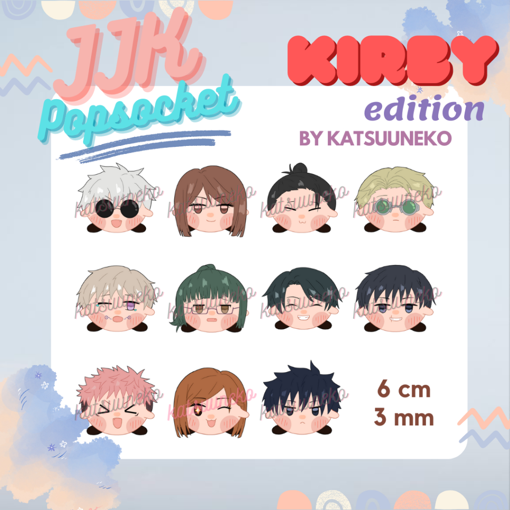 Jual [PRE-ORDER] JJK ★ Jujutsu Kaisen Kirby Edition Popsocket ★ Phone ...