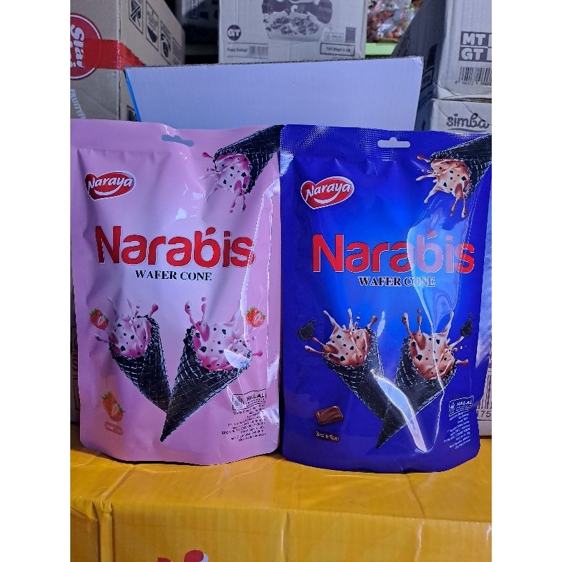 Jual Narabis Wafer Cone Pouch 80 gr | Shopee Indonesia