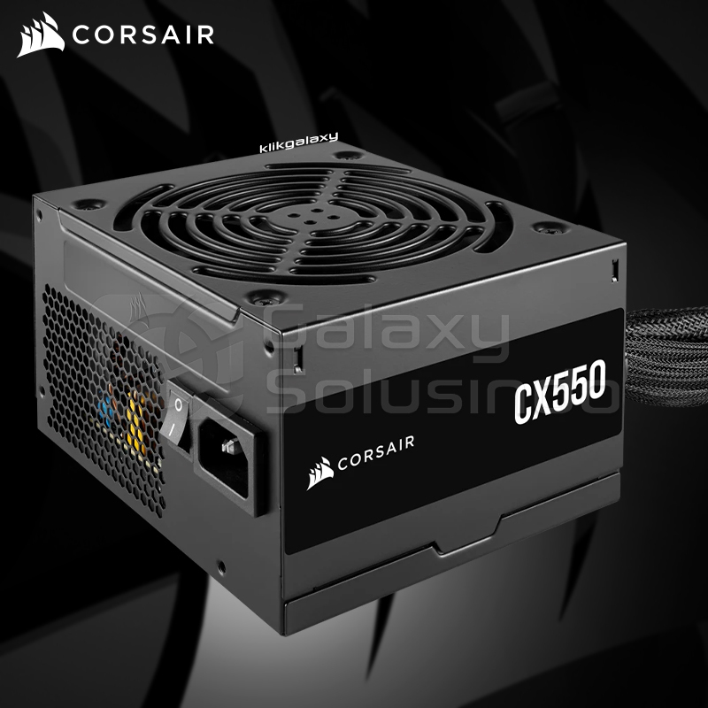 Jual Corsair CX550 Non Modular 80+ Bronze Certified | Shopee Indonesia