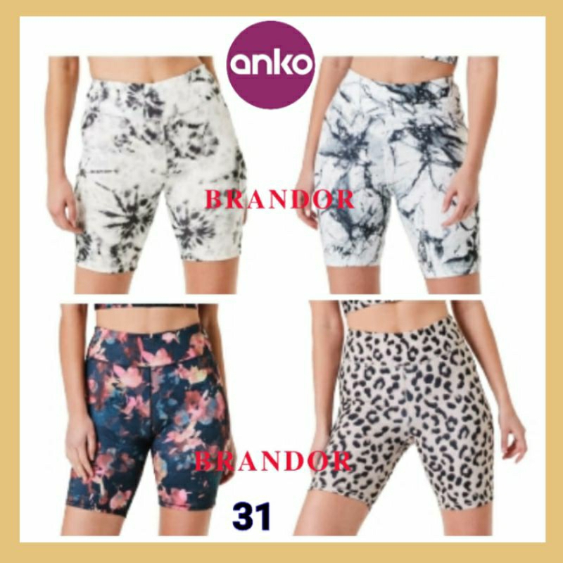 Jual ANSH31 - BIKER SHORTS 7" By ANKO | Shopee Indonesia