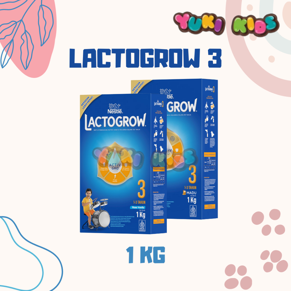 Jual Lactogrow 3 1kg (1-3 Tahun) | Shopee Indonesia