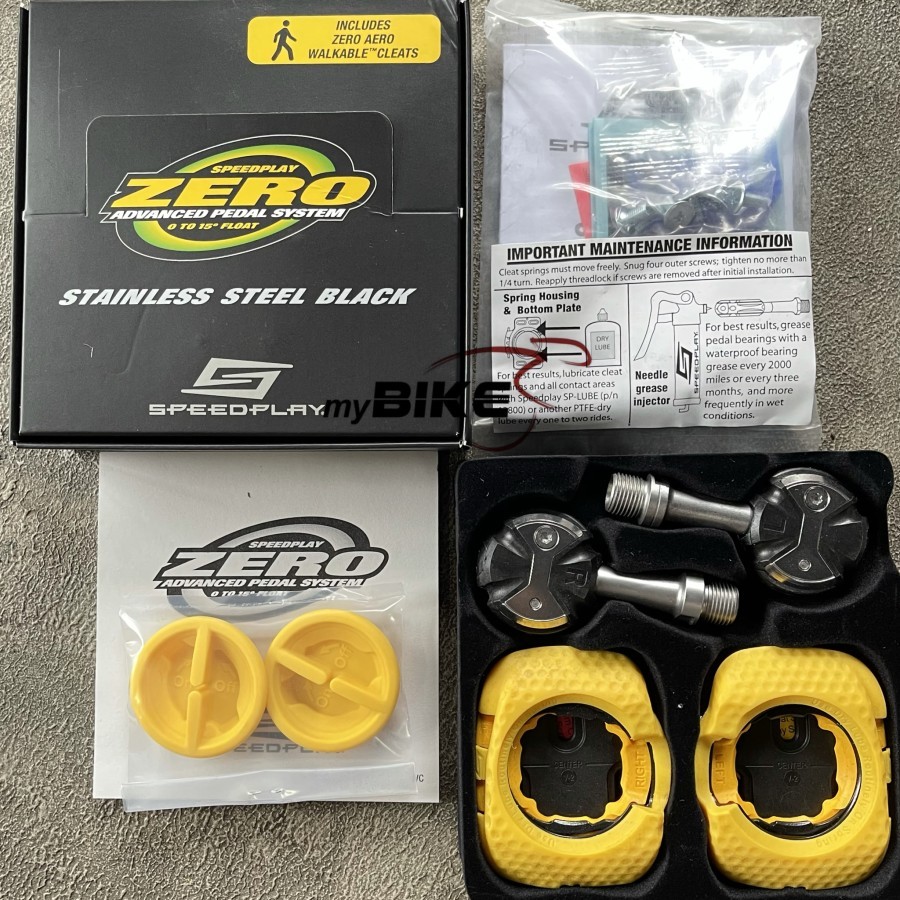 Jual Speedplay pedal Zero Stainless steel axle - Black | Shopee Indonesia
