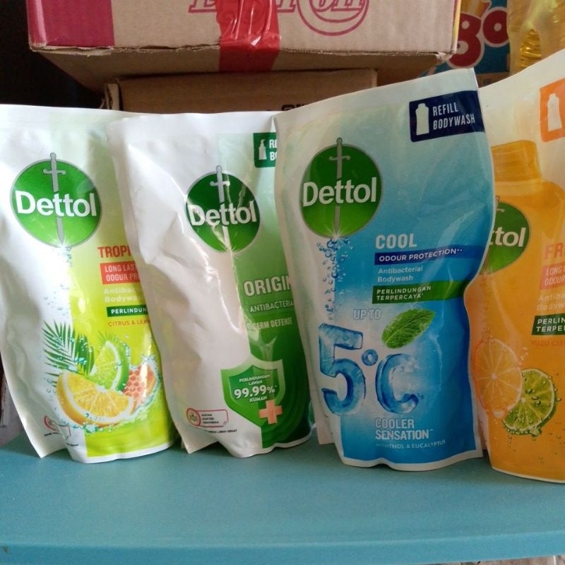 Jual DETTOL BODY WASH SABUN CAIR 410ML/370ML | Shopee Indonesia