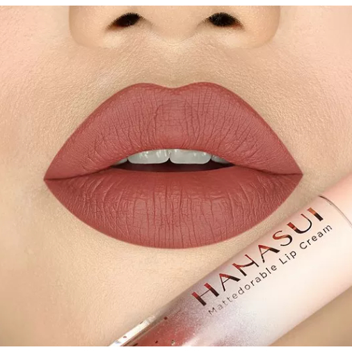 Jual Hanasui Ombre Lip Cream Boba Series 03 Salted Caramel + Lip Cream ...