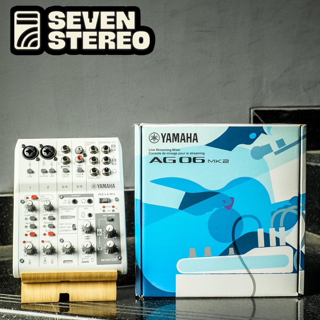 Jual Yamaha AG06 MK2 Mixer Live Streaming - USB Audio Interface ...