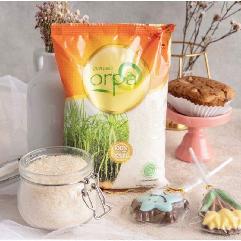 Jual Gula Orpa Gula Tebu Viral Kemasan 1kg | Shopee Indonesia