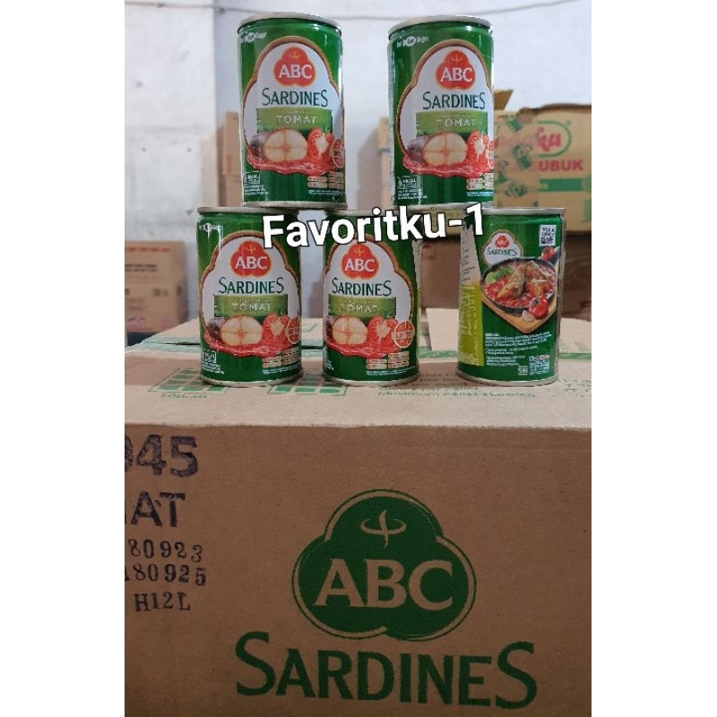Jual ABC Sardines Sarden Kaleng 150g (Saos Tomat) | Shopee Indonesia