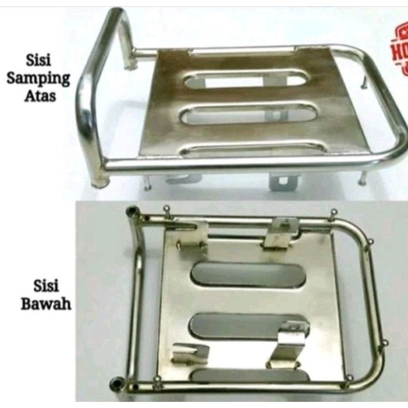 Jual pangkon jok pisah blakang honda c50 pispot c70 dudukan besi jok ...