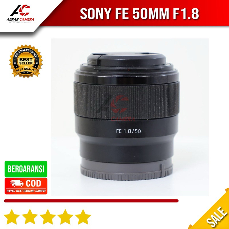 Jual Lensa Sony FE 50mm f1.8 E-Mount / Bekas Second cocok untuk A6000 A6100 A6300 A6400 A7 A7ii ...