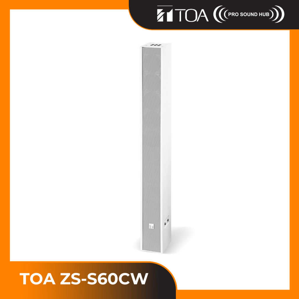 Jual TOA ZS-S60CW ZS-S60 Speaker Column Array Wall Mount Tembok 60 Watt | Shopee Indonesia
