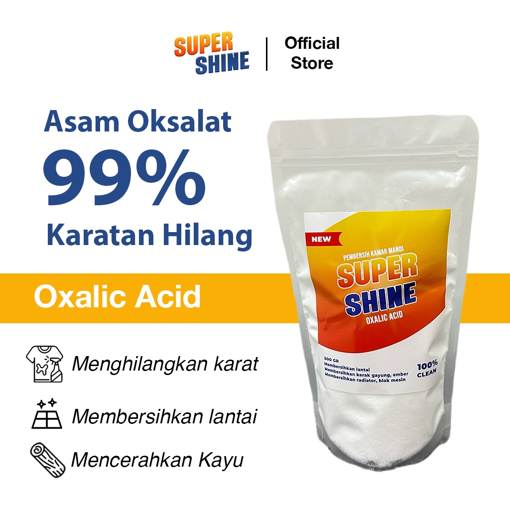 Jual Oxalid Acid - Oxalic Acid - Pembersih Kamar Mandi Ampuh Anti Ribet ...