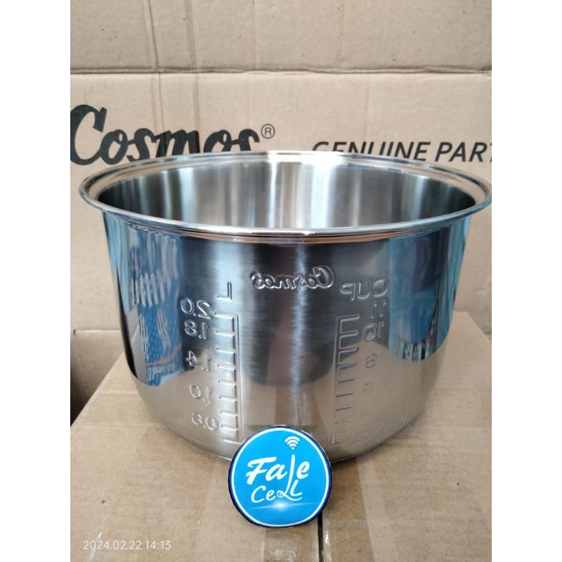 Jual PANCI MAGICOM COSMOS UKURAN 2L STAINLESS UNTUK MAGICOM COSMOS TYPE ...