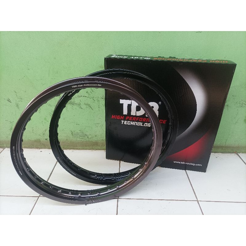 Jual velg pelek TDR ring 17 velg tdr hitam titanium bronze | Shopee ...