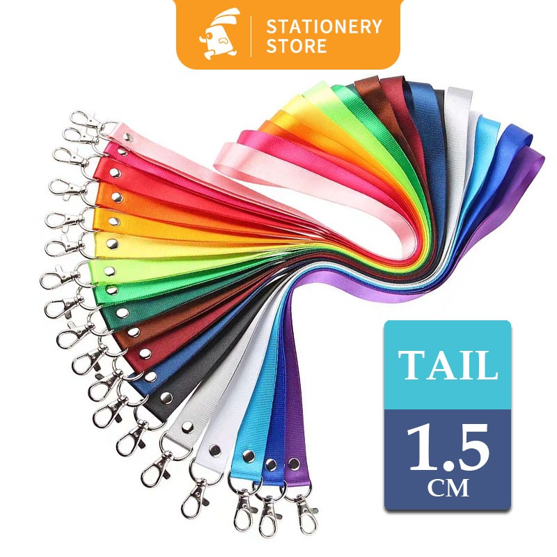 Jual Tali Lanyard Tali Name Tag Tali ID Card Tali Dompet Warna-Rabbit ...
