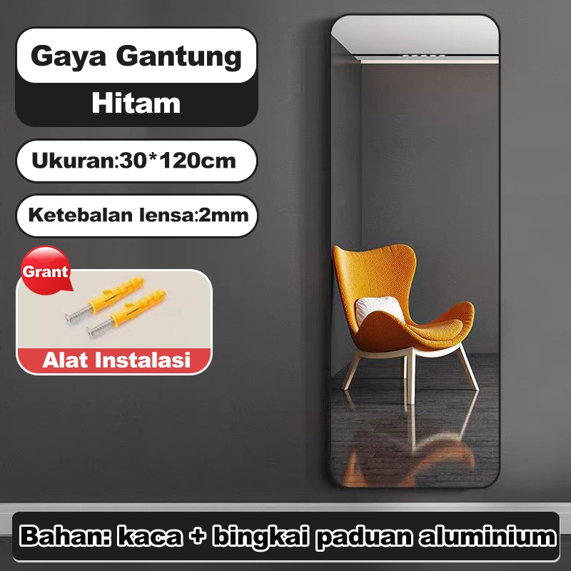 Jual Weme Kaca Standing mirror Minimalis Cermin Gantung Full Body ...