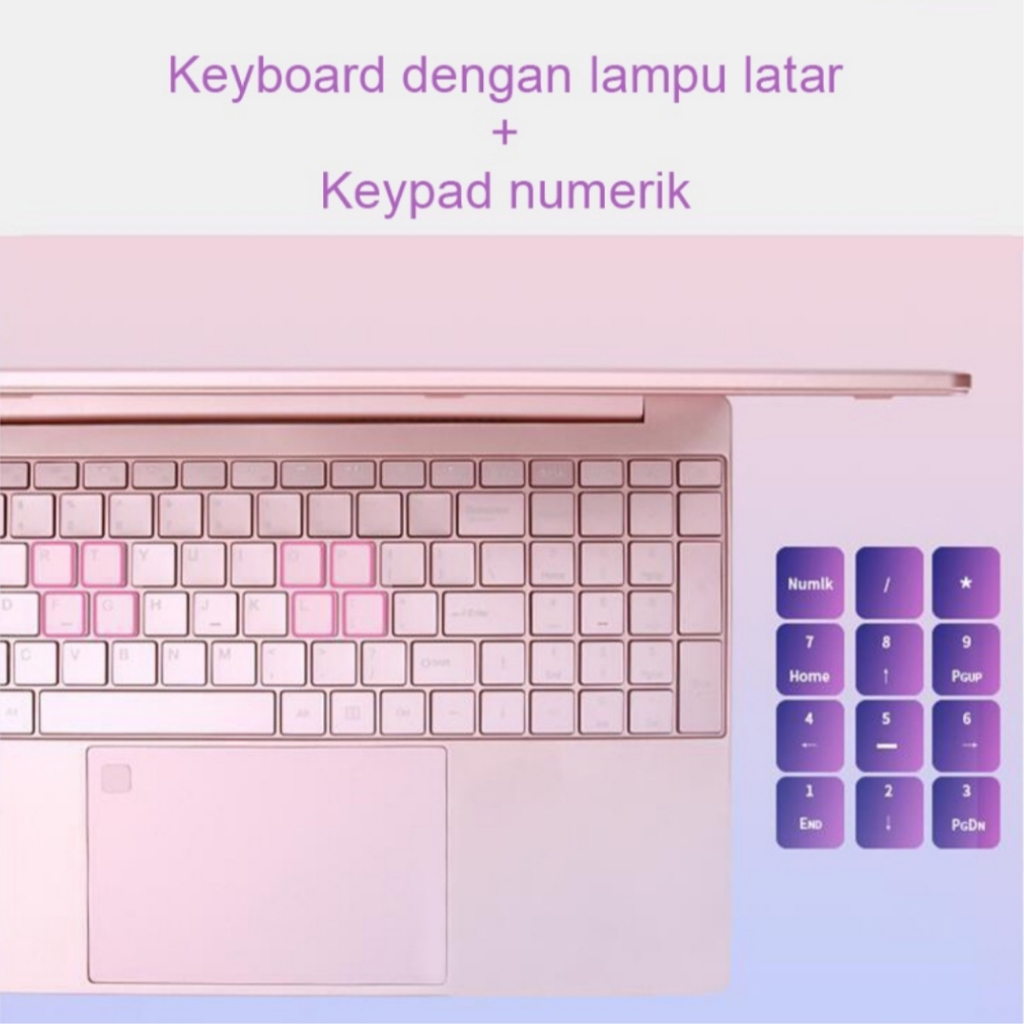 Jual AMOLI「100% Baru」Laptop RAM 16+512GB SSD Intel N5095 15.6'' HD ...