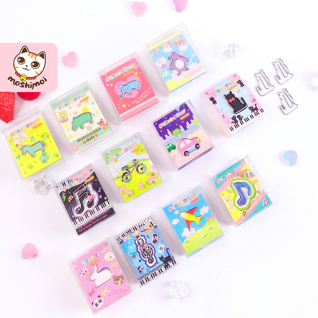 Jual Binder Clip / Paper Clip / Klip Kertas Kawat Fancy Aneka Bentuk ...