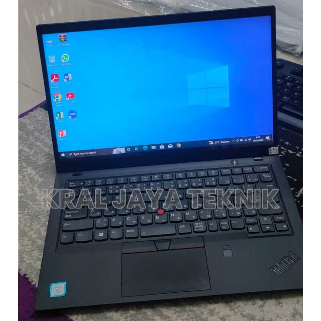 Jual LAPTOP Lenovo ThinkPad X1 Carbon - X270 Intel Core i5-i7 Gen 7 Like New Mulus 95% Garansi ...