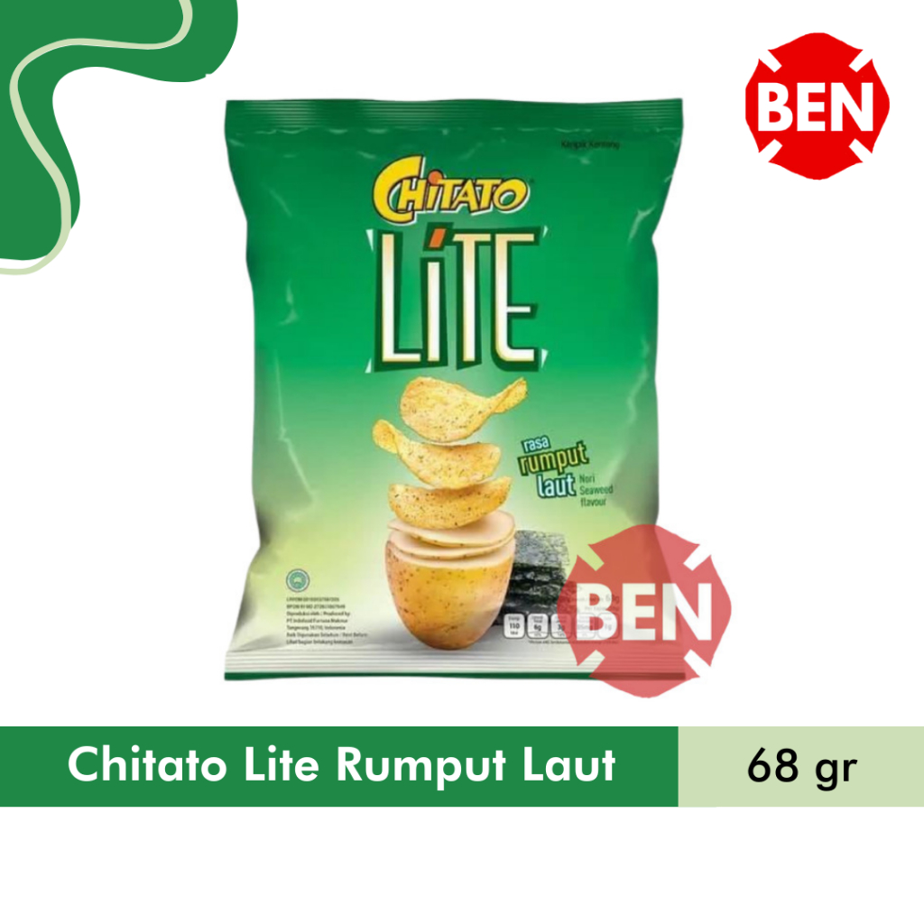 Jual Chitato Lite Rumput Laut 68g 68gr 68 g gr gram Lays Nori Seaweed ...