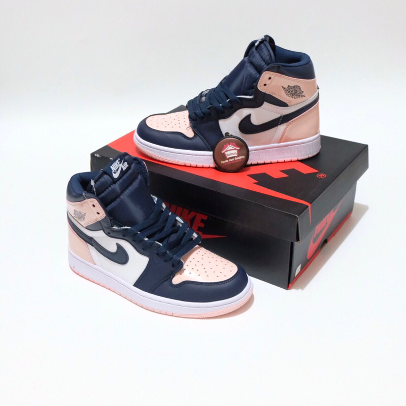 Jual Sepatu Air Jordan 1 Retro High OG Bubble Gum Atmosphere | Shopee ...