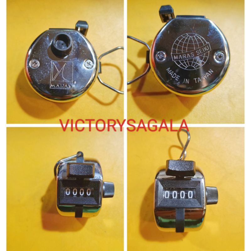 Jual Alat hitung manual togoshi hand counter checker Maras Seiji taiwan ...