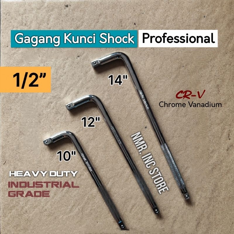 Jual Gagang Kunci Sock L Drive 1/2 Chrome Vanadium, Shock, Sok, Socket ...