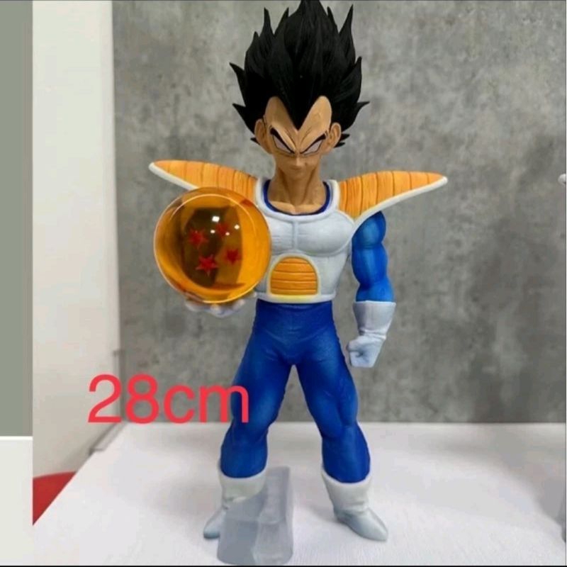 Jual Action Figure Vegeta Statue Dragonball DBZ Pegang Bola Naga ...