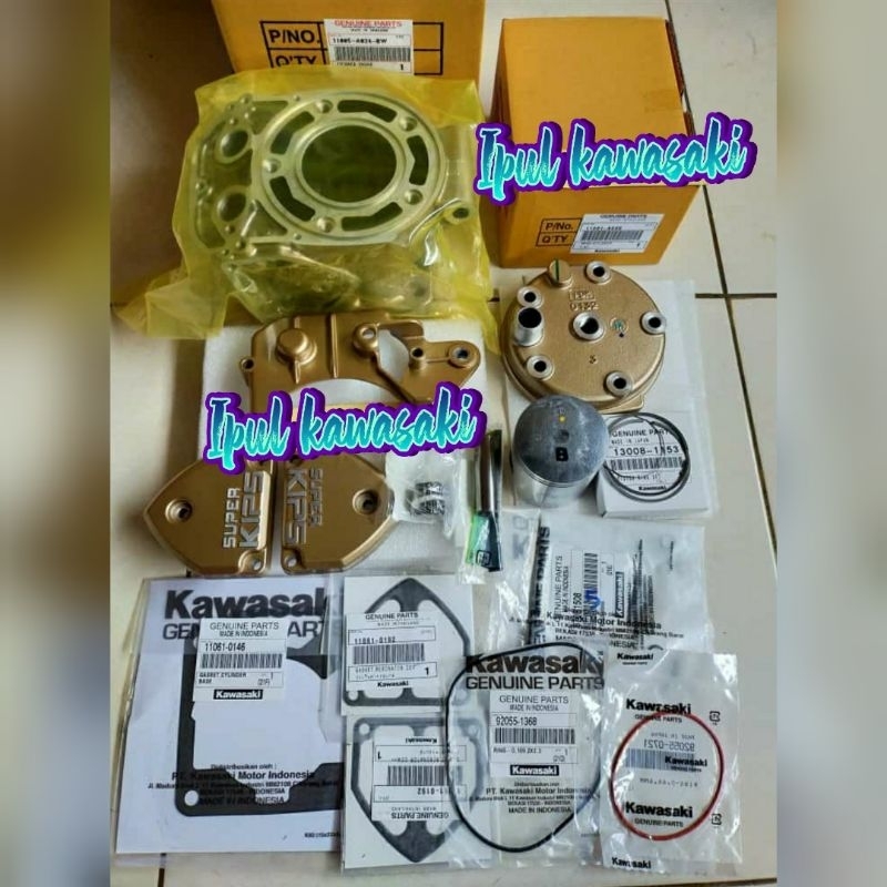 Jual blok head pdk blok ninja rr pdk thailand set piston original ...