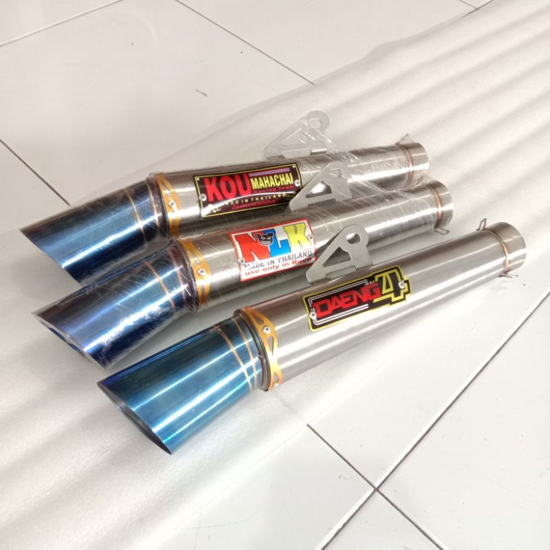 Jual Canister Exhaust Muffler only pipe open Daeng sai4 NLK KOU ...