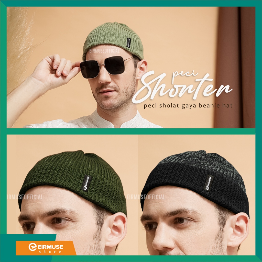 Jual Shorter Beanie By Eirmuse Original Kupluk Pria Keren Terbaru Tidak ...