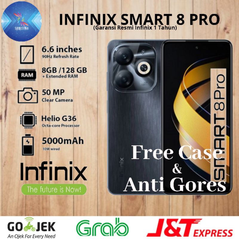 Jual INFINIX SMART 8 PRO RAM 8GB MEMORY 128GB 8/128GB 4/128GB 4/256GB ...