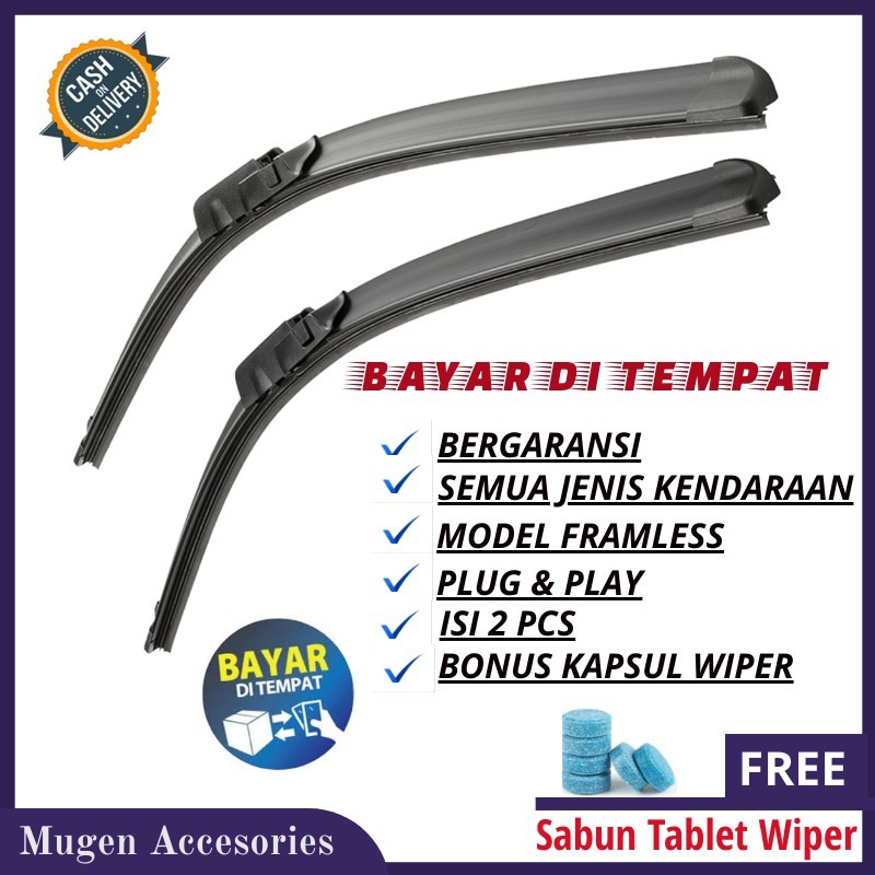 Jual Wiper Mobil Renault Duster | Wiper Mobil Frameless Renault Duster ...