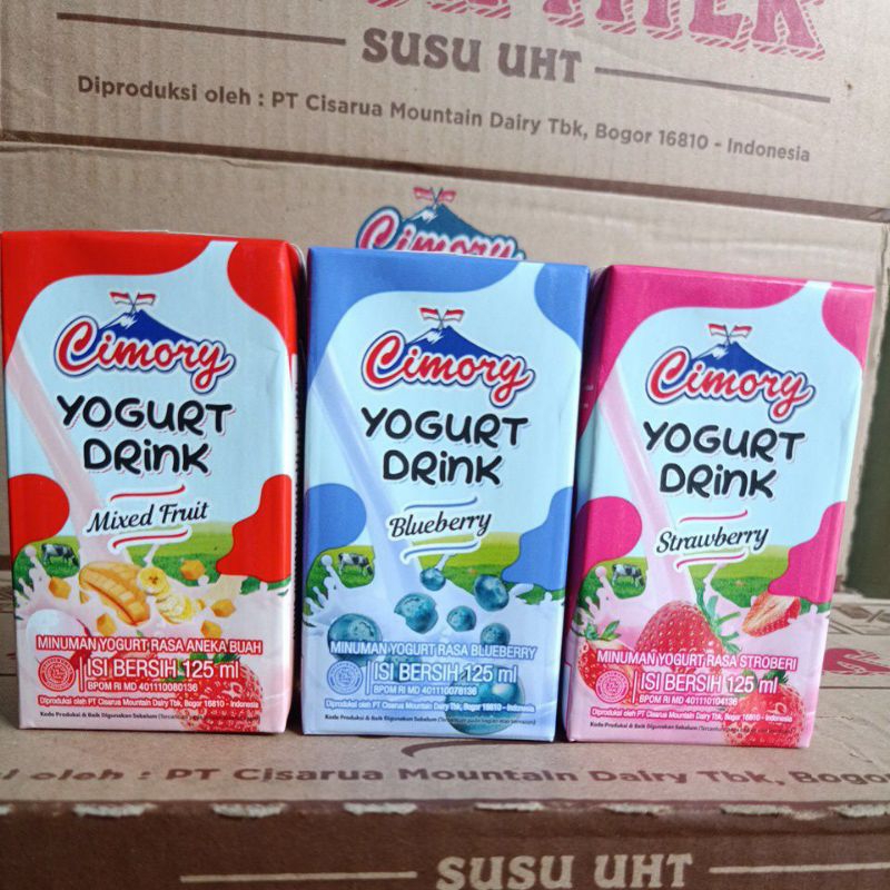 Jual Cimory yogurt drink 125ml bisa ekspedisi | Shopee Indonesia