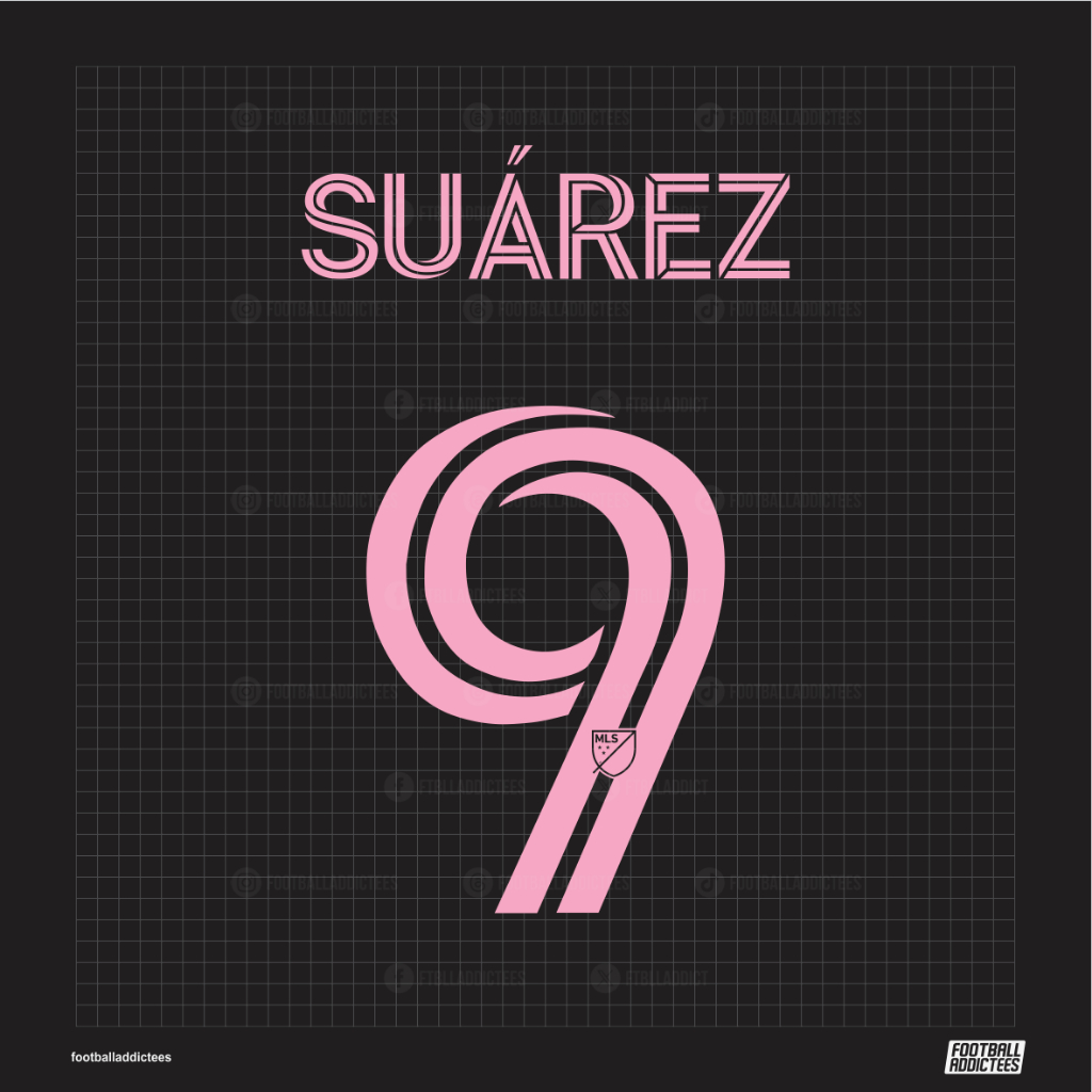 Jual NAME NUMBER SET NNS NAMA NOMOR PUNGGUNG LUIS SUAREZ 9 JERSEY INTER ...