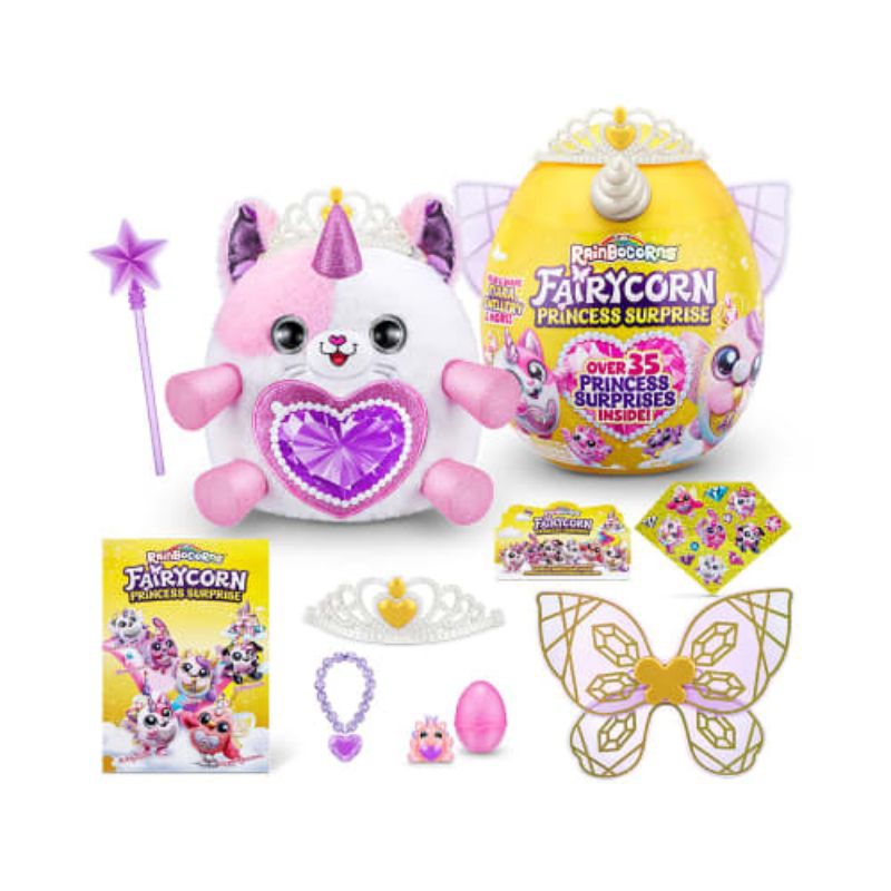 Jual Zuru Set Boneka Plush Rainbocorns Fairycorn S6 9281 Random ...
