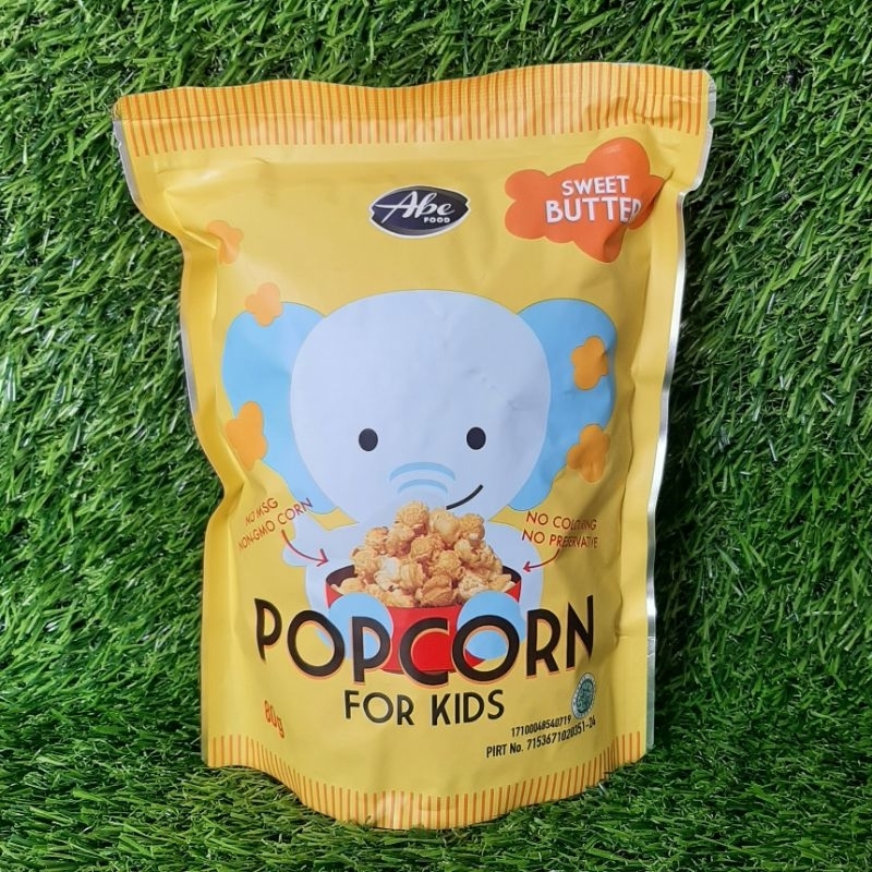 Jual Abe food popcorn kids sweet butter 80gr | Shopee Indonesia