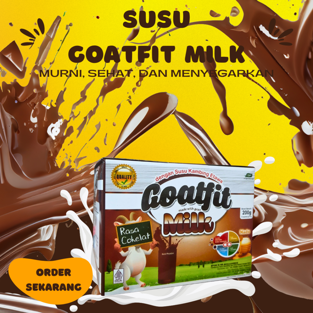 Jual GoatFit Isi 10 Sachet - Goat Fit Susu Kambing Etawa Bernutrisi ...