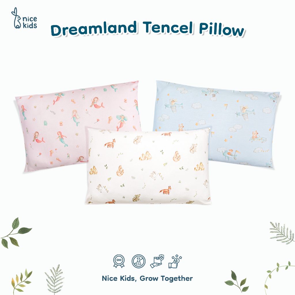 Jual Nice Kids - PILLOW Tencel Dreamland Watercolor Collection Premium ...