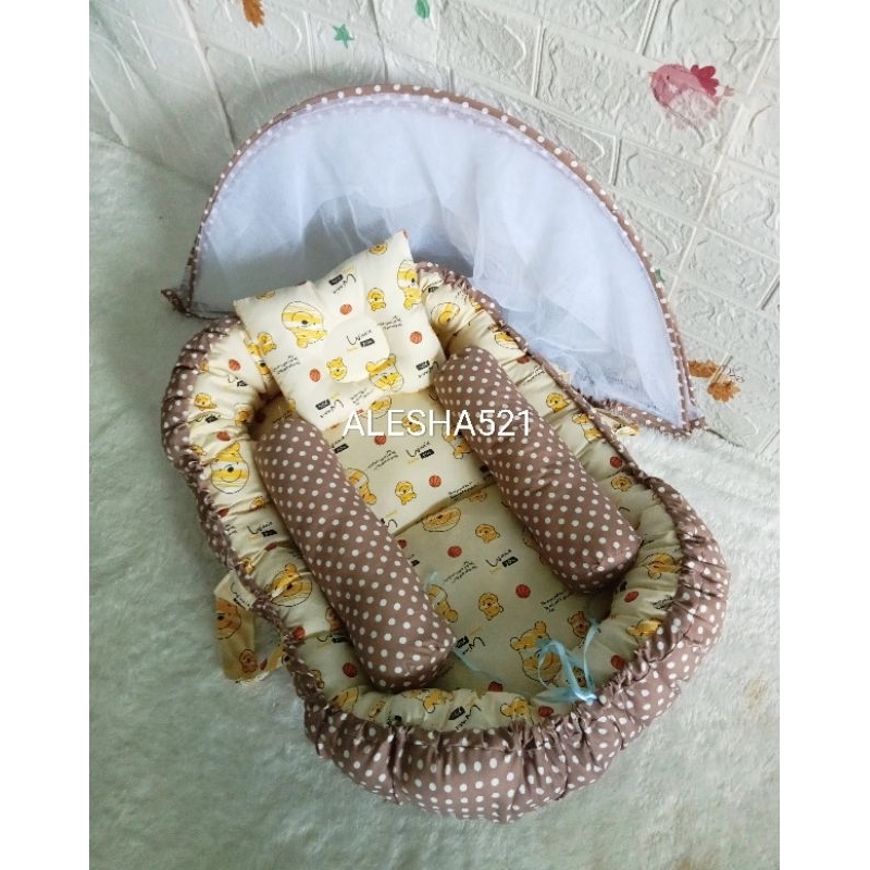 Jual KASUR BAYI BABY NEST SET BANTAL GULING LENGKAP MURAH | Shopee ...